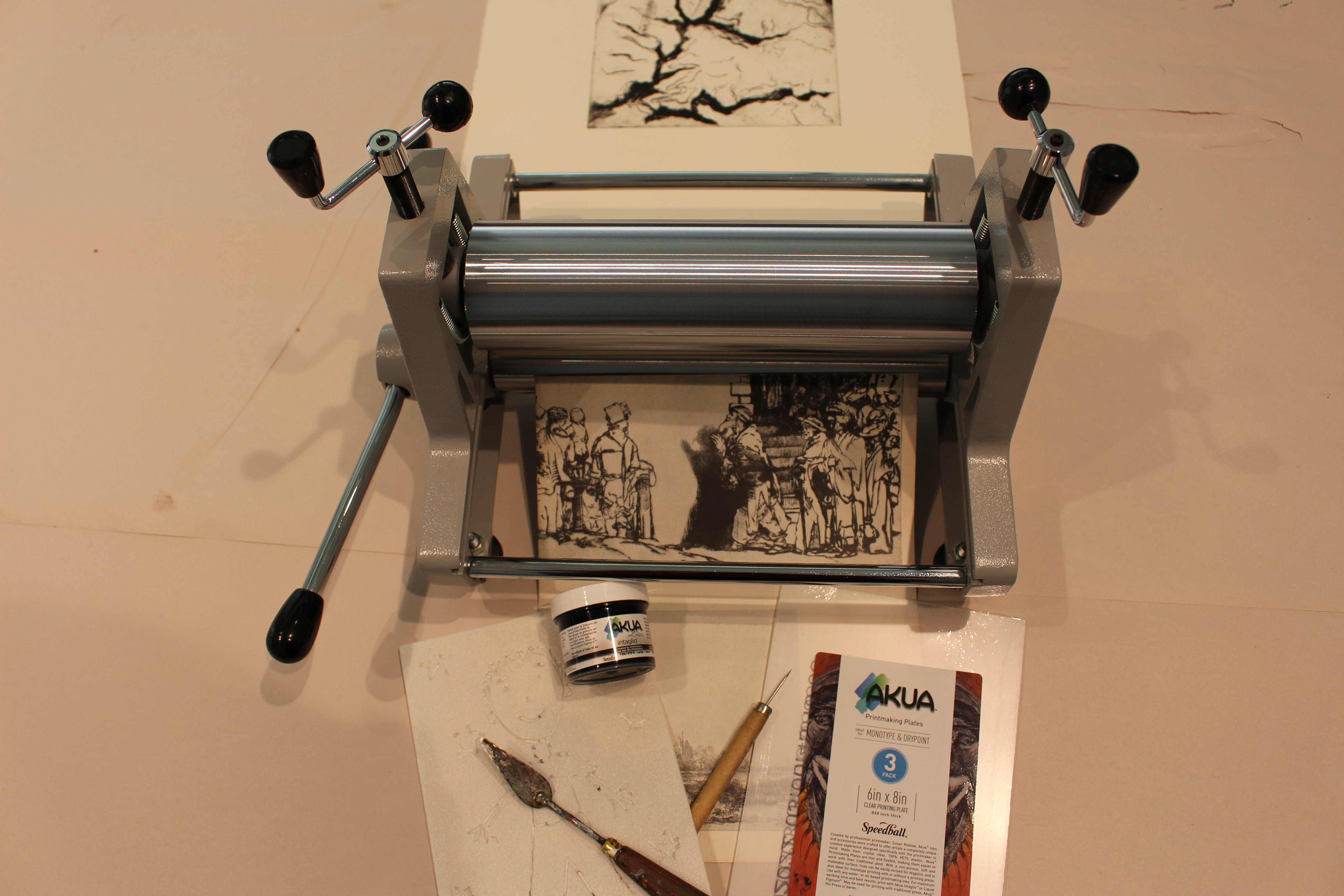 Introduction to Printmaking on a Press | Goulburn Regional Art Gallery