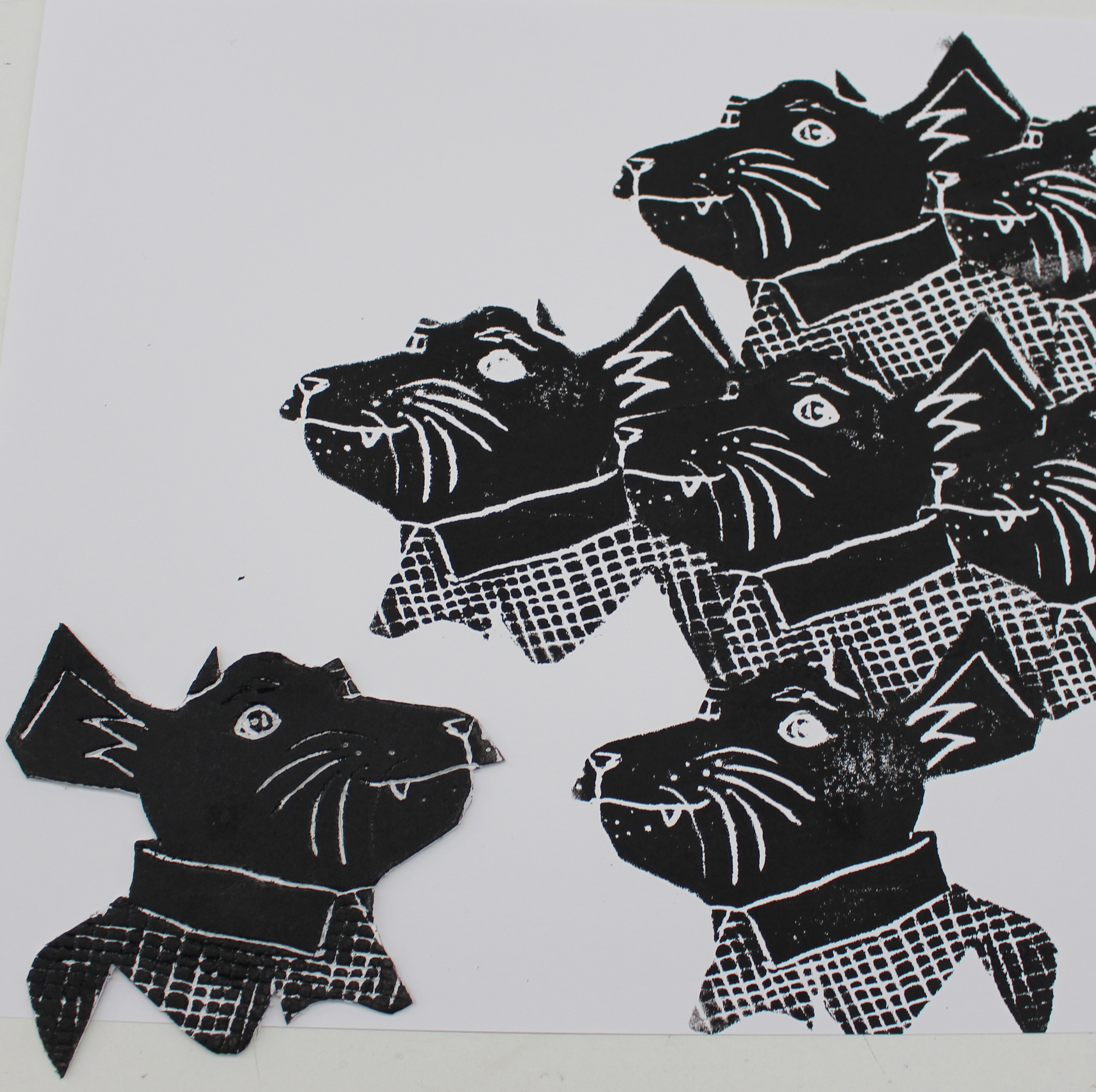 Tessellation prints with Sally | Goulburn Regional Art Gallery