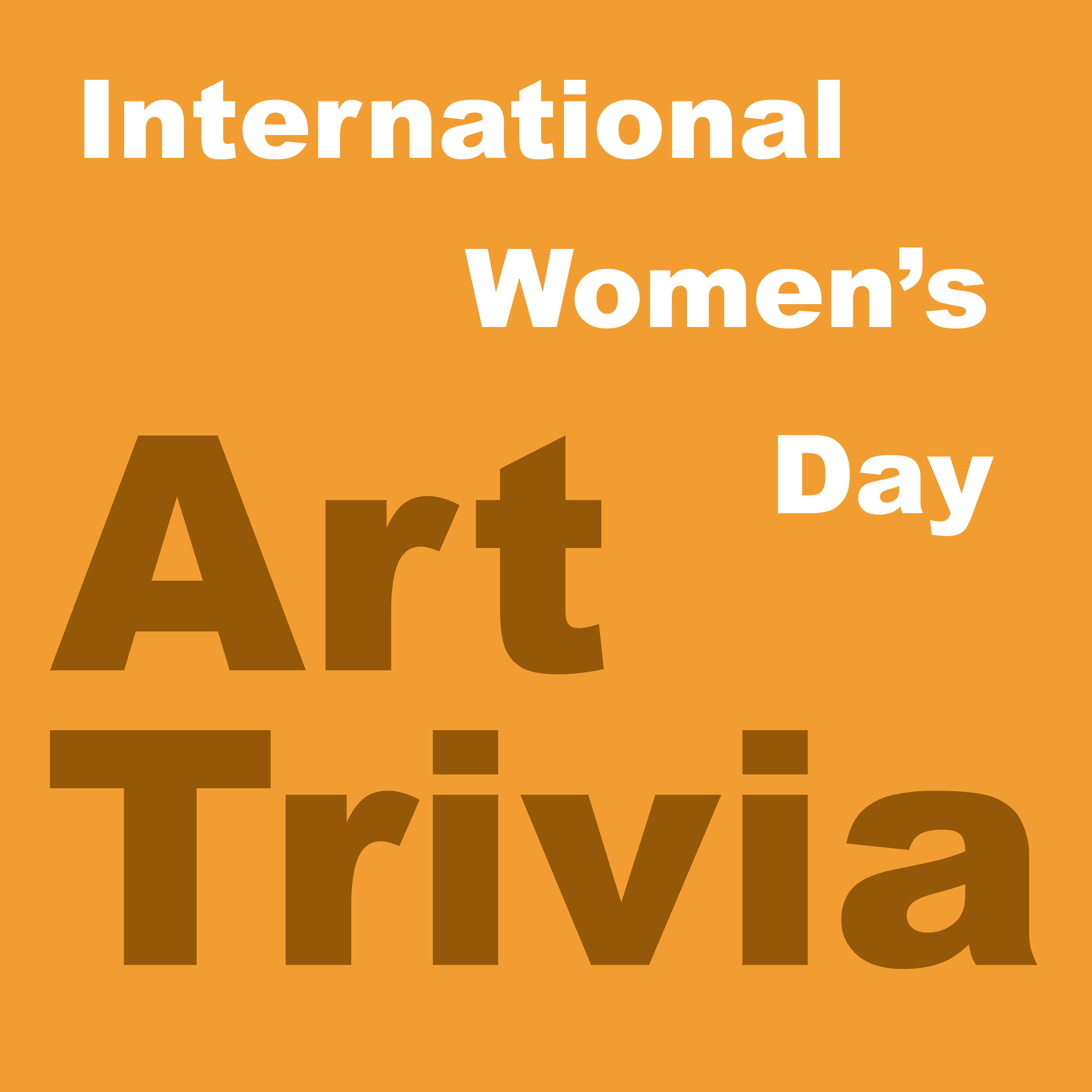 International Women's Day Trivia | Goulburn Regional Art Gallery